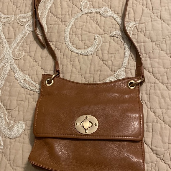 Clements Ribeiro | Bags | Clements Ribeiro Camel Brown Leather Turn ...